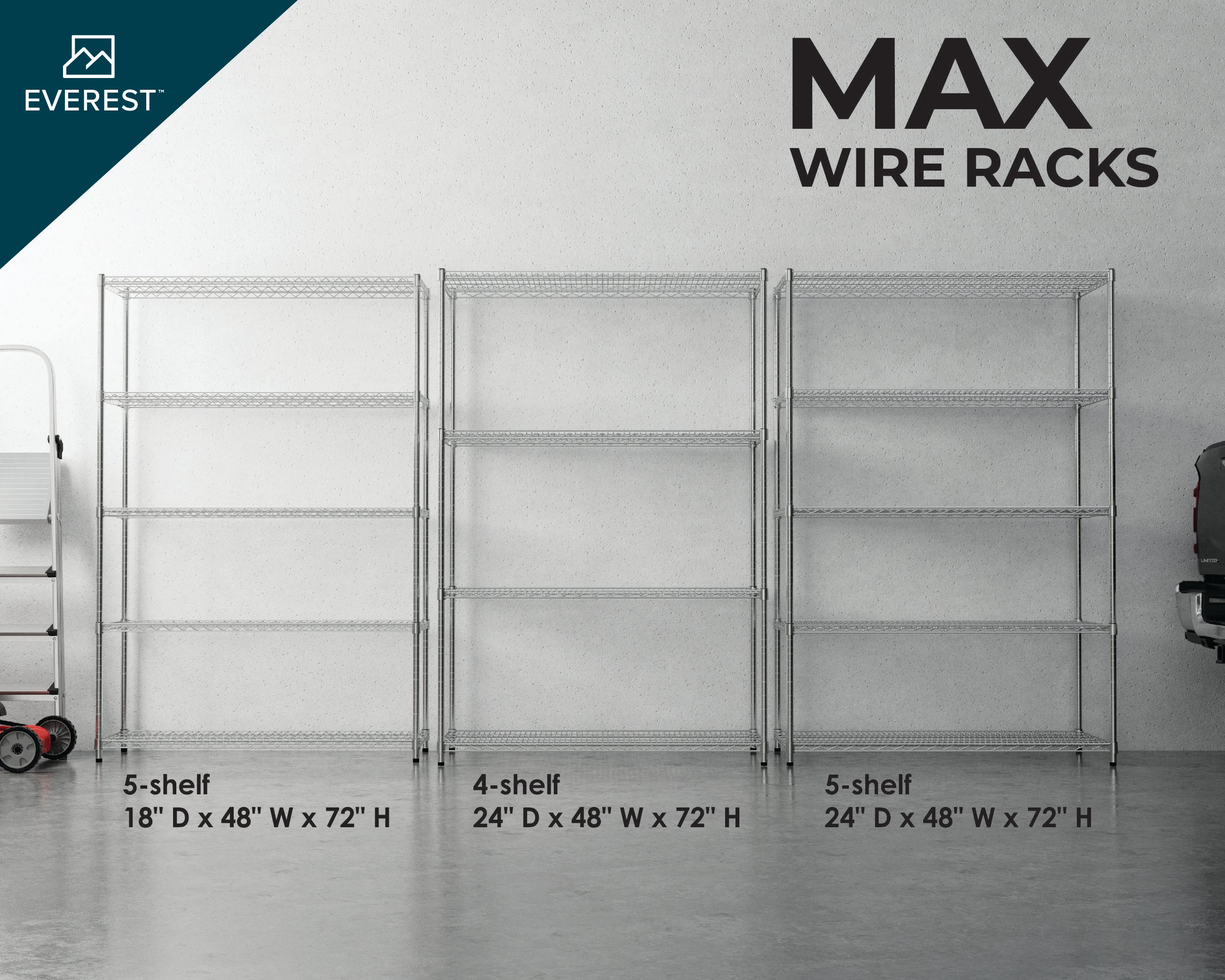 Everest Max Wire Racks – Everest Home